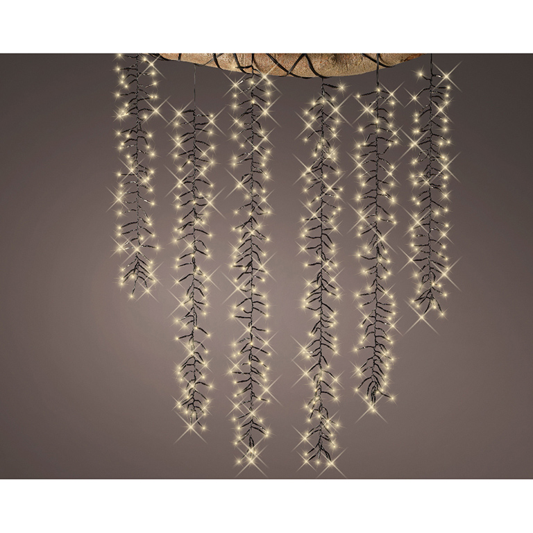 Southwood | LED Tree Cascade Lights - Black with Warm White - Southwood